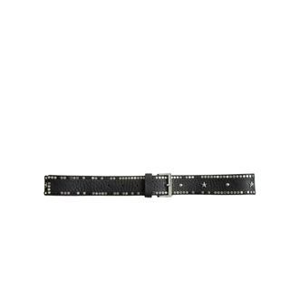 Zadig&Voltaire Ceinture en cuir Starlight - Femme - Accessoires - Noir - Taille: ONE Size