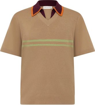 Dries Van Noten Homme, Pulls, Beige, Taille: XL Tricots