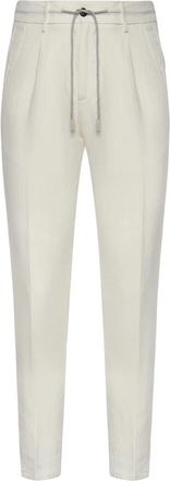 Eleventy Homme, Pantalons, Blanc, Taille: W31 Slim-fit Pantalons