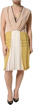 Filos Filos, Femme, Robes, Multicolore, Taille: 36 FR Sleeveless Sheath Dress
