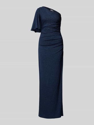 Christian Berg Cocktail Abendkleid mit seitlicher Raffung