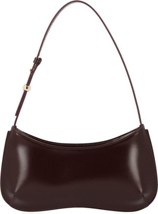 Jacquemus Womens Shoulder Bag Bisou Bordeaux Cotton