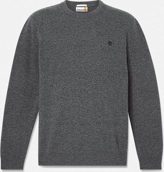 Timberland Cohas Brook Rundhalspullover aus Merinowolle f&uuml;r Herren in Grau, Herren, Grau, Gr&ouml;&szlig;e