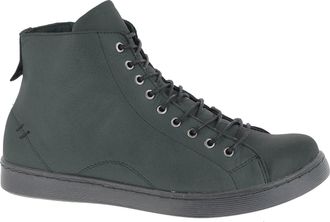 Andrea Conti Damen High Top Sneaker, Bottle/schwarz, 40 EU