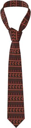 Generic Cravate DAffaires Guerrier De La Gr&egrave;ce Antique (Abstrait Rouge) Fine Cravates Confortable Cravate Pour L&Eacute;cole Affaires Mariage