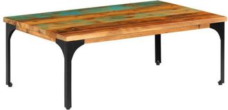 vidaXL Couchtisch 100x60x35 cm Altholz Massiv Vidaxl