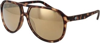 Champion Homme, Accessoires, Brun, Taille: ONE Size Resin Square Lunettes de soleil