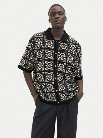 Jack & Jones Jack & Jones Hemd Cartagena 12278724 Schwarz Loose Fit