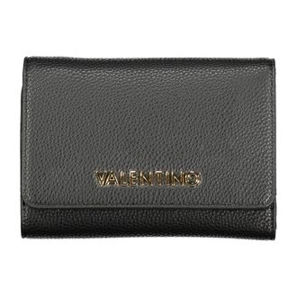 Mario Valentino Femme, Accessoires, Noir, Taille: ONE Size Portefeuille &agrave; ouverture livre