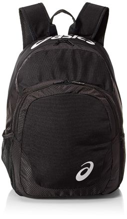 Asics Unisex-Erwachsene Team Backpack Rucksack, schwarz/schwarz, Einheitsgr&ouml;&szlig;e