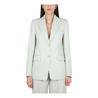 Lanvin Femme, Vestes, Vert, Taille: 38 FR Blazer crois&eacute;