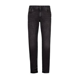 Dolce & Gabbana Homme, Jeans, Noir, Taille: XL Jeans Slim-Fit en coton stretch