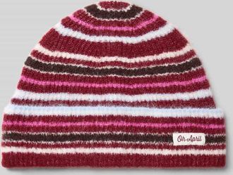 Oh April Beanie mit Label-Detail Modell Arlo