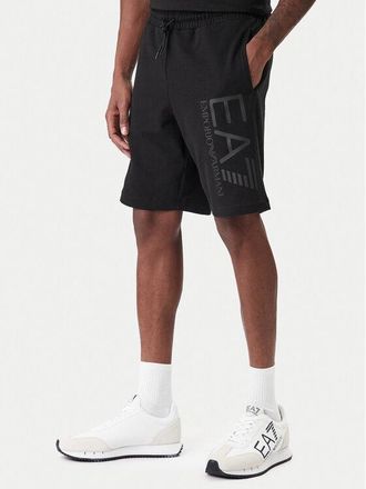 Emporio Armani Sportshorts 7M001414 AF22266 MC005 Schwarz Regular Fit