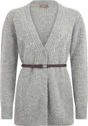 PESERICO Femme, Pulls, Gris, Taille: 42 FR Tricots