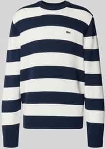 Lacoste Regular Fit Pullover aus reiner Baumwolle