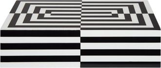 Jonathan Adler LARGE OP ART LACQUER BOX 27298