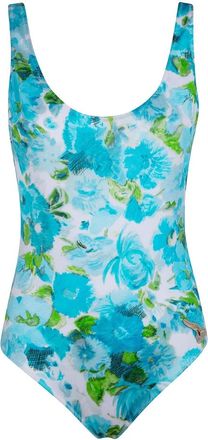 Chlo&eacute; Femme, Maillots de bain, Bleu, Taille: 40 FR Maillot de bain une pi&egrave;ce imprim&eacute; floral Aqua