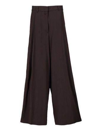 Dries Van Noten Tailored Viscose Trousers