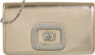 Roger Vivier Clutches - Viv Choc Jewel Mini Bag - Gr. unisize - in Gold - f&uuml;r Damen