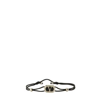 Valentino Garavani Ovalette Armband - - Accessories - Herren - Schwarzk - ONE SIZE