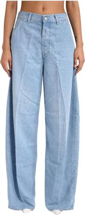 Dondup Femme, Jeans, Bleu, Taille: W30 Wide Jeans