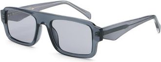 Generic Lunettes De Soleil R&eacute;tro &Agrave; Monture Carr&eacute;e For Hommes Et Femmes, Id&eacute;ales For Les S&eacute;ances Photo De Soir&eacute;e.(Gray)