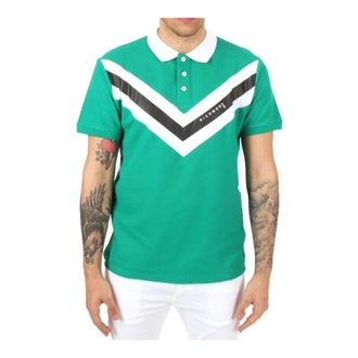 John Richmond Wimbledon Polo Shirt - - Tops - Herren - Gr&uuml;n - L