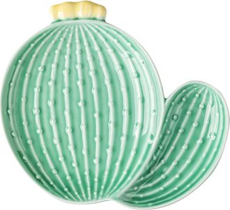 BESPORTBLE Keramikteller in Kaktusform Gr&uuml;n Kreativer Haushaltsteller aus Keramik Leicht zu Reinigen f&uuml;r Salat Pasta und Obst Servierplatte f&uuml;r Zuhause Restauran