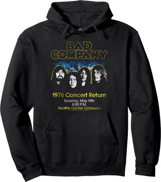 Bad Company 1976 Seattle Center Coliseum Pullover Hoodie