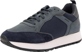 Geox Homme U Partenio B Basket, Bleu Marine, 40 EU