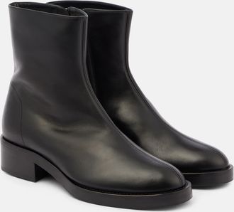 Co Ankle Boots aus Leder