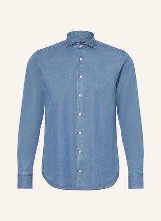 Olymp Olymp Signature Hemd Signature Tailored Fit blau