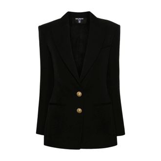 Balmain Femme, Vestes, Noir, Taille: 34 FR Veste Noire SK pour Homme