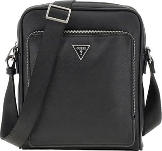 Guess sac &agrave; &eacute;paule bandouli&egrave;re Milano Top Crossbody Black noir