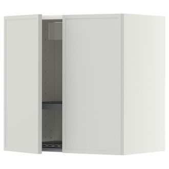 IKEA METOD Wandschrank/Abtropfgest./2 T&uuml;ren