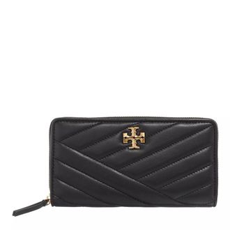 Tory Burch Tory Burch Portemonnaie - Kira Chevron Zip Continental Wallet - Gr. unisize - in Schwarz - f&uuml;r Damen