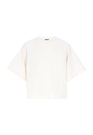 Dreimaster Dreimaster Sweatshirt Frauen cremefarben