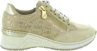 Rieker Damen, Schuhe, Beige, 41 EUGr&ouml;&szlig;e