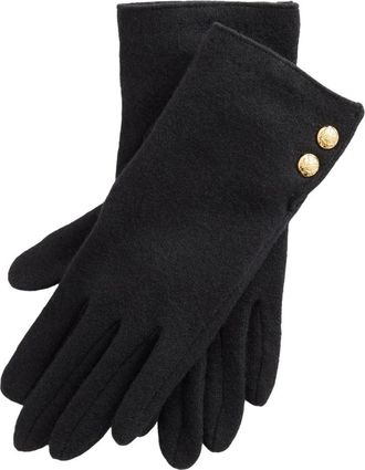 Ralph Lauren 2 Button Glv-Gloves - - Accessories - Damen - Schwarzk - S