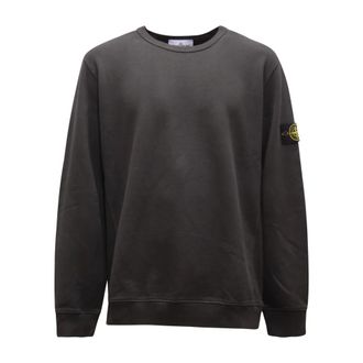 Stone Island Homme, Sweatshirts et sweats &agrave; capuche, Gris, Taille: 2XL N1740 Felpa SweaT-shirt