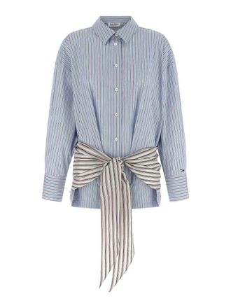 The Attico Robe Courte - Bleu Clair