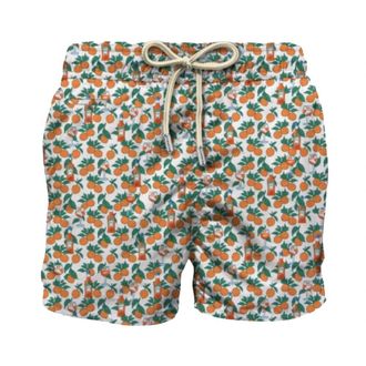 MC2 Saint Barth Herren Strandbekleidung Special Edition Aperol - - Swimwear - Herren - Mehrfarbig - S