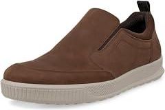 Ecco Mens Byway Epoch Slip on Sneaker, Cocoa Brown Nubuck, 11-11.5