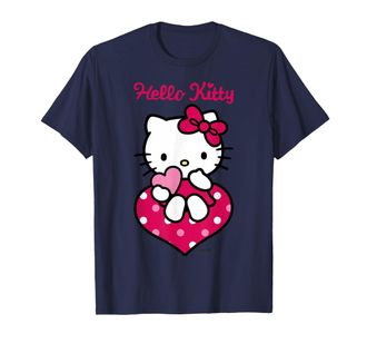 Hello Kitty Love Hearts S&uuml;&szlig;e Klassische Freundschaft zum Valentinstag T-Shirt