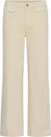 Cream Femme, Pantalons, Beige, Taille: 42 FR Wide Pantalons