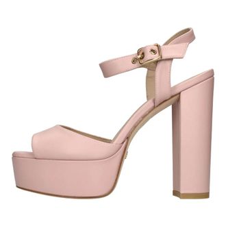 Stuart Weitzman Ryder 95 Plateau-Sandal - - Shoes - Damen - Rosa - 38 1/2 EU