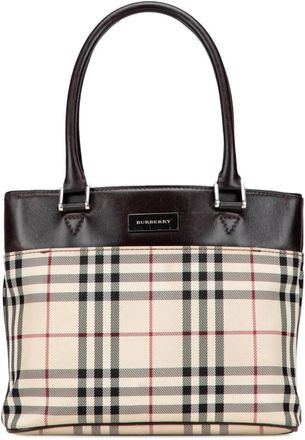Burberry Crossbody Bags - House Check Canvas Handbag - Gr. unisize - in Braun - f&uuml;r Damen