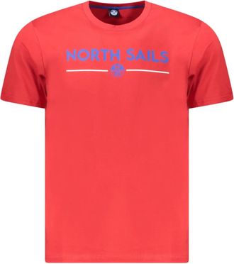 North Sails Short Sleeve T-Shirt - - Tops - Herren - Rot - L