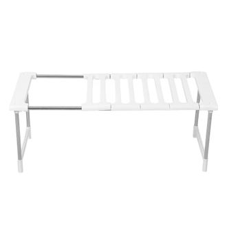 BESPORTBLE Zerodeko Mikrowellenst&auml;nder Ausziehbar Edelstahl Verstellbarer Ofenhalter f&uuml;r K&uuml;chenarbeitsplatte Platzsparendes Metall Aufbewahrungsregal f&uuml;r Mikrowe